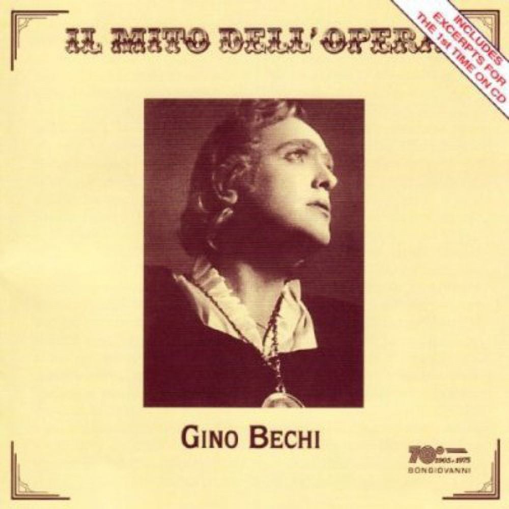 Gino Bechi - Gino Bechi Sings Opera Arias - Music & Performance - CD ...