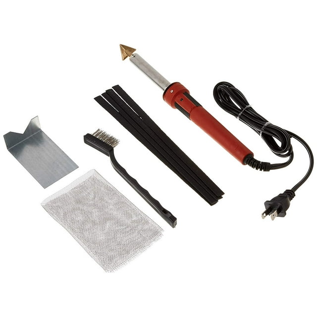 Gino Development 01-0143 Plastic Welding Kit with Black Plastic Rods ...