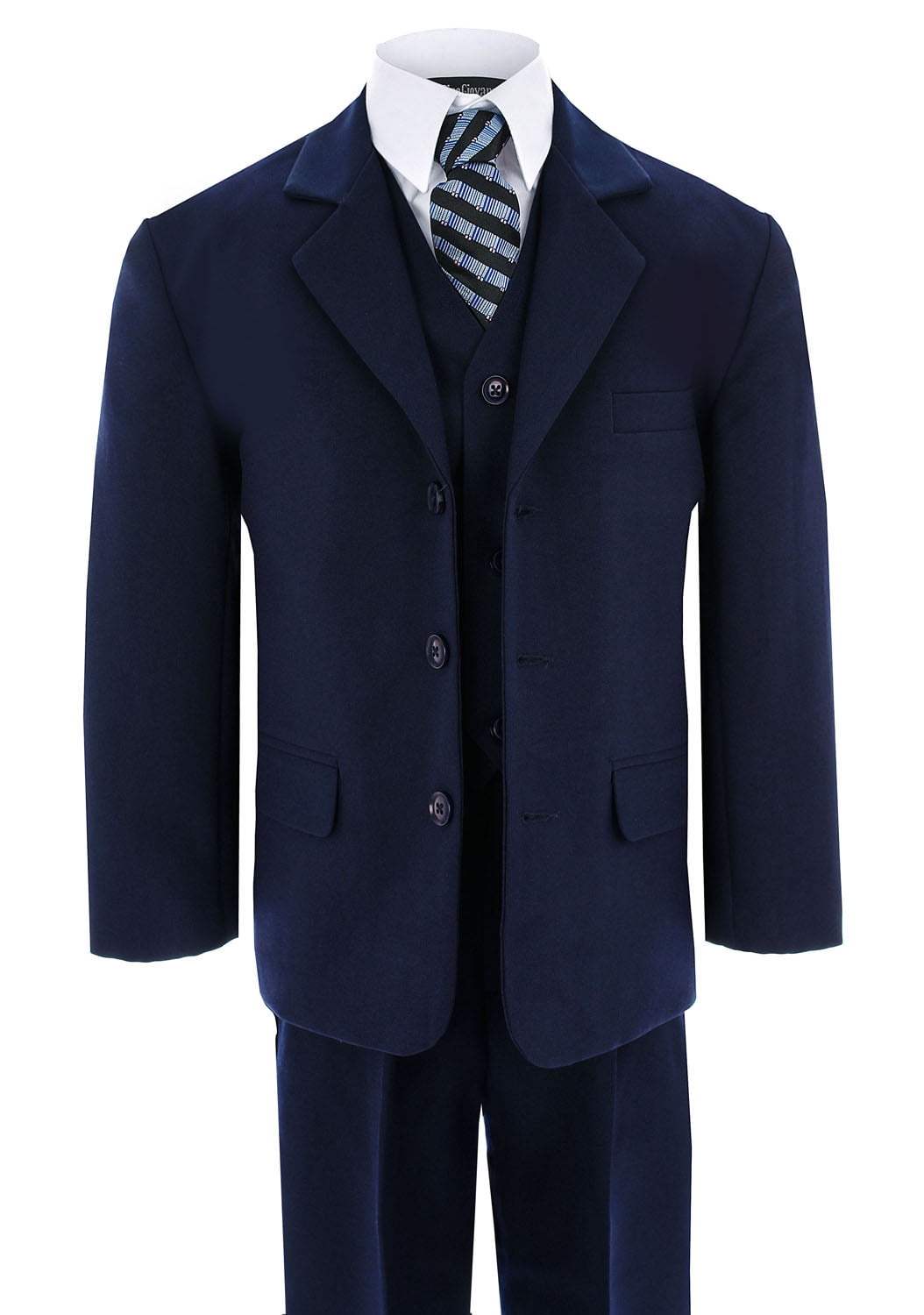Gino Giovanni Boy's Formal Dresswear Suit Set G230 - Walmart.com