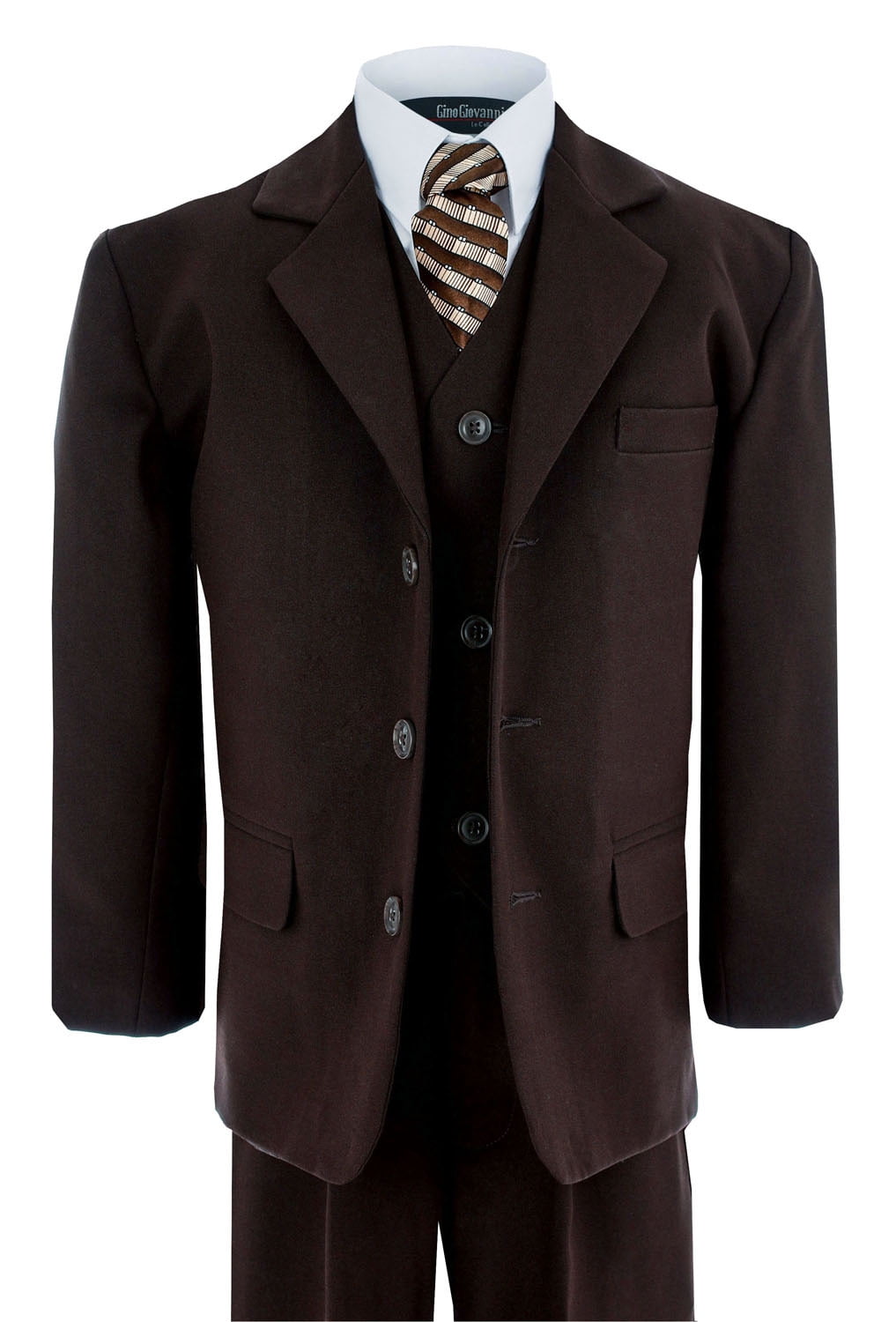 Gino Giovanni Boy's Formal Dresswear Suit Set G230 - Walmart.com