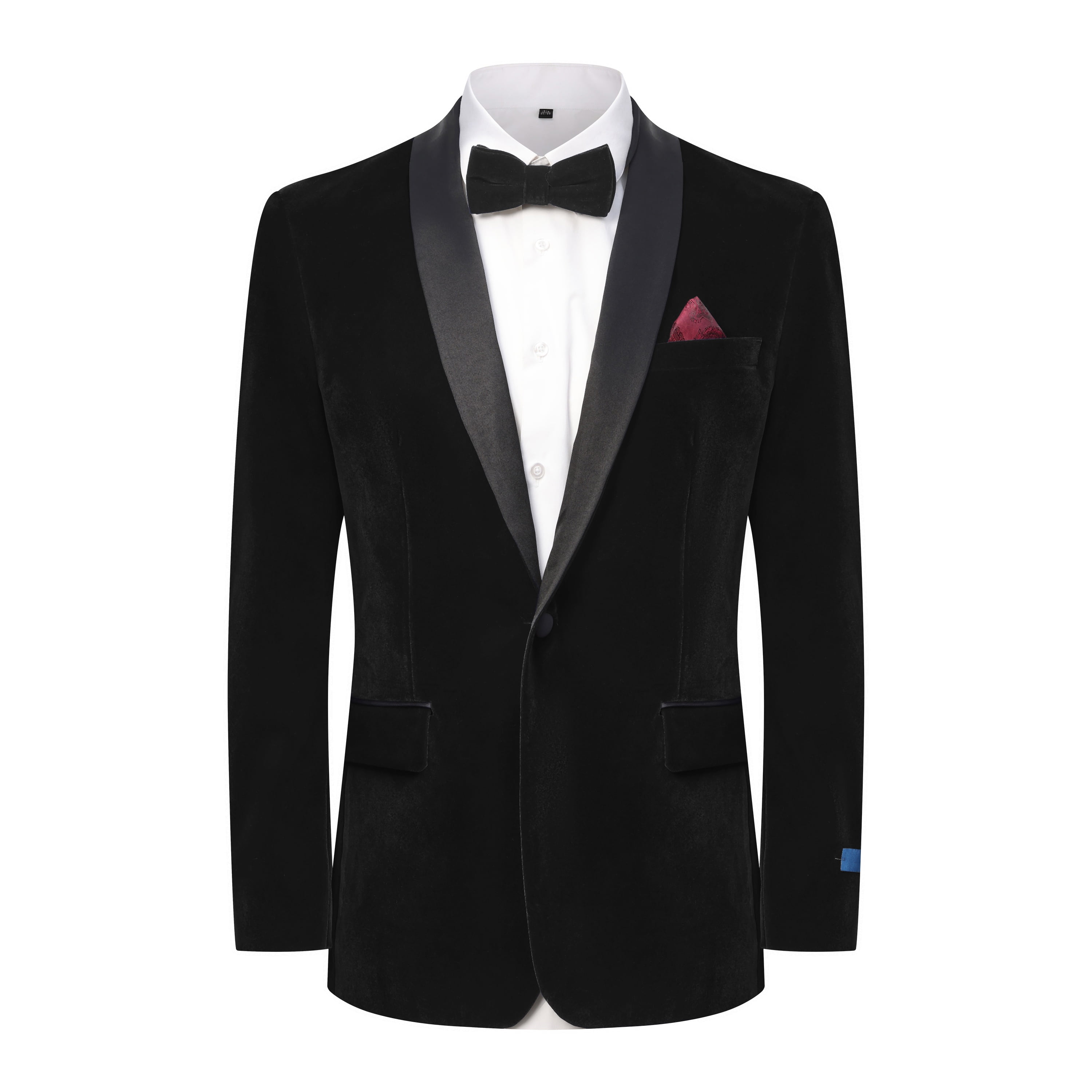 Gino Vitale Men's Slim-Fit Velvet Shawl Lapel Tuxedo Set - Walmart.com