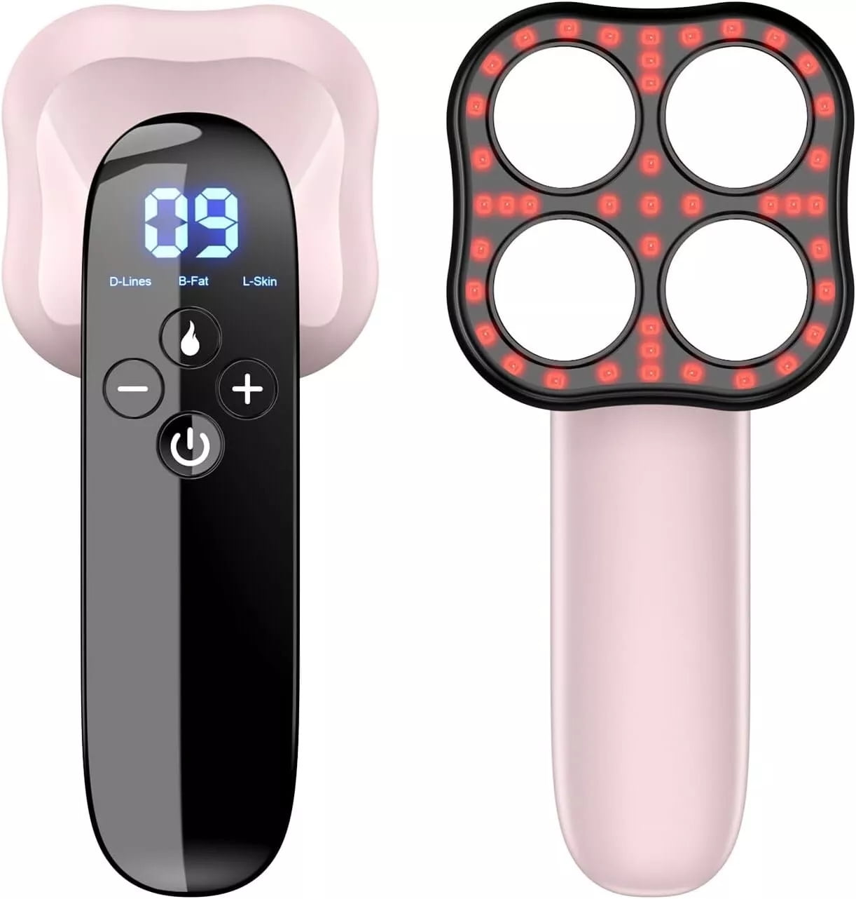 Ginpey Pro Version Cellulite Massager Electric Fat Remover Cordless ...