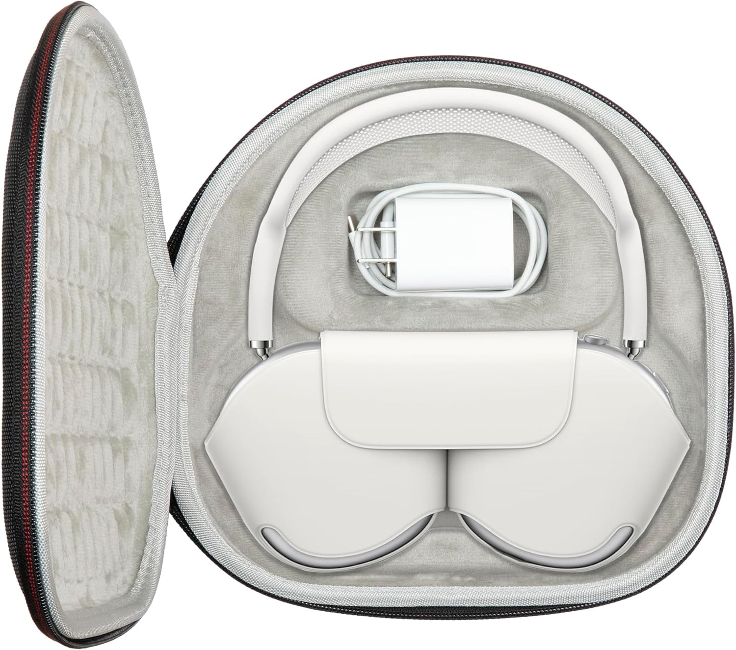 Ginsco All-in-one Hard Travel Case for Apple AirPods Max Wireless Over ...