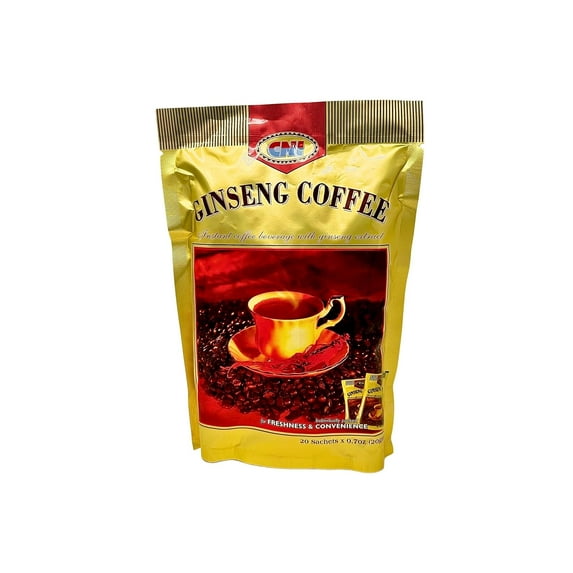 Ginseng Coffee with and Sugar, Made with Real Panax Ginseng and Easy To ...