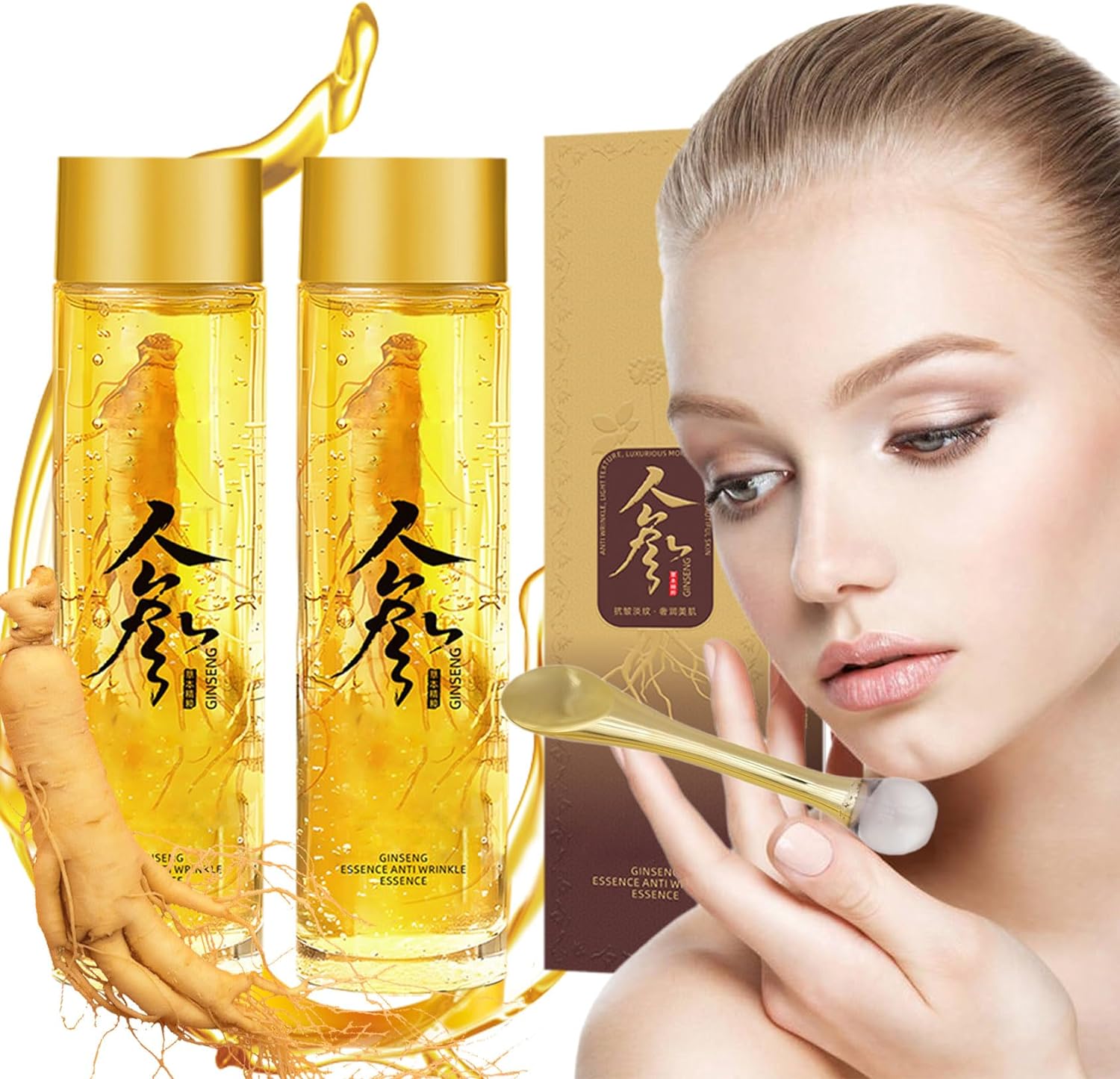 Ginseng Essence Liquid Essence, 30 Years Younger Ginseng Extract Liquid ...