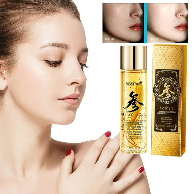 Ginseng Liquid Oil Moisturizing Antiwrinkle Water Moisturizing Refreshing Non Greasy 120ml