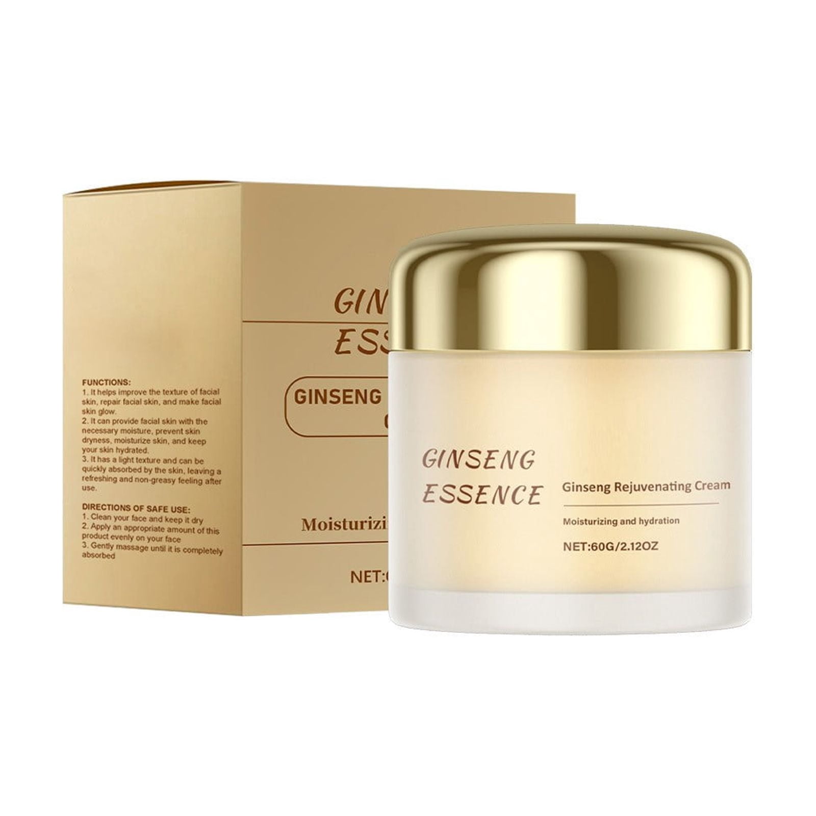 Ginseng Moisturizing Cream, Gentle Nourishing Moisturizing Care Facial ...