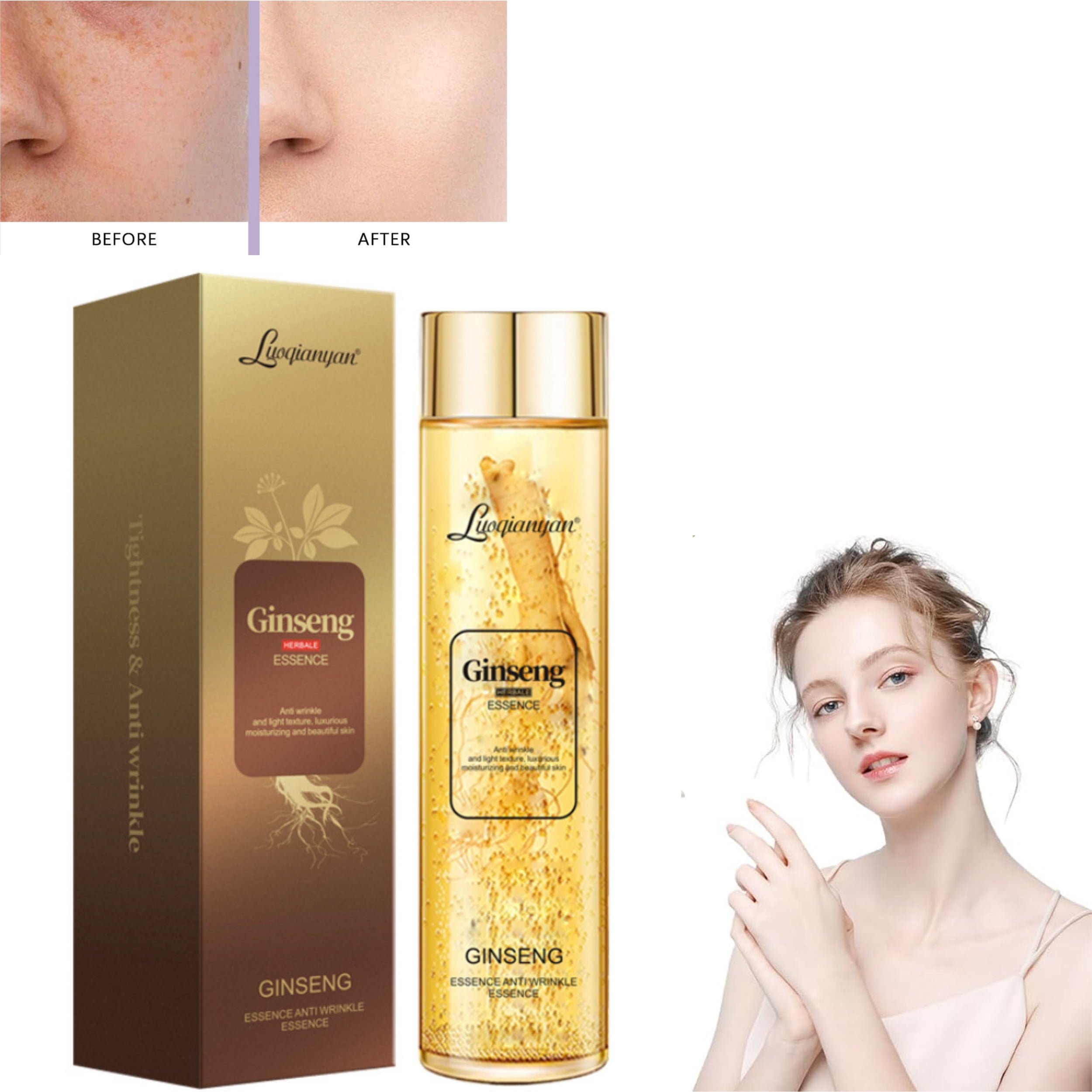 Ginseng Serum Anti-wrinkle Essence 2025 New Ginseng Essence Water-100% ...