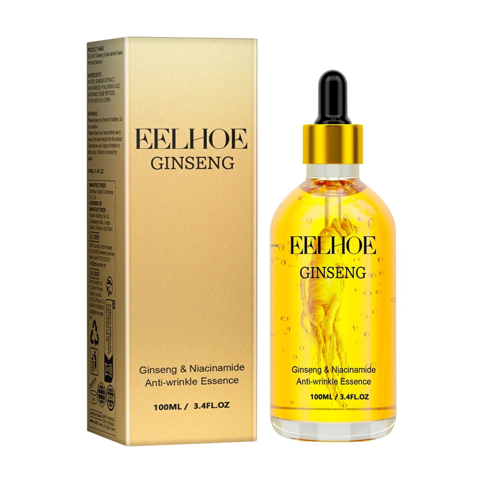 Ginseng face serum, moisturizing, moisturizing, soft and moisturizing ...