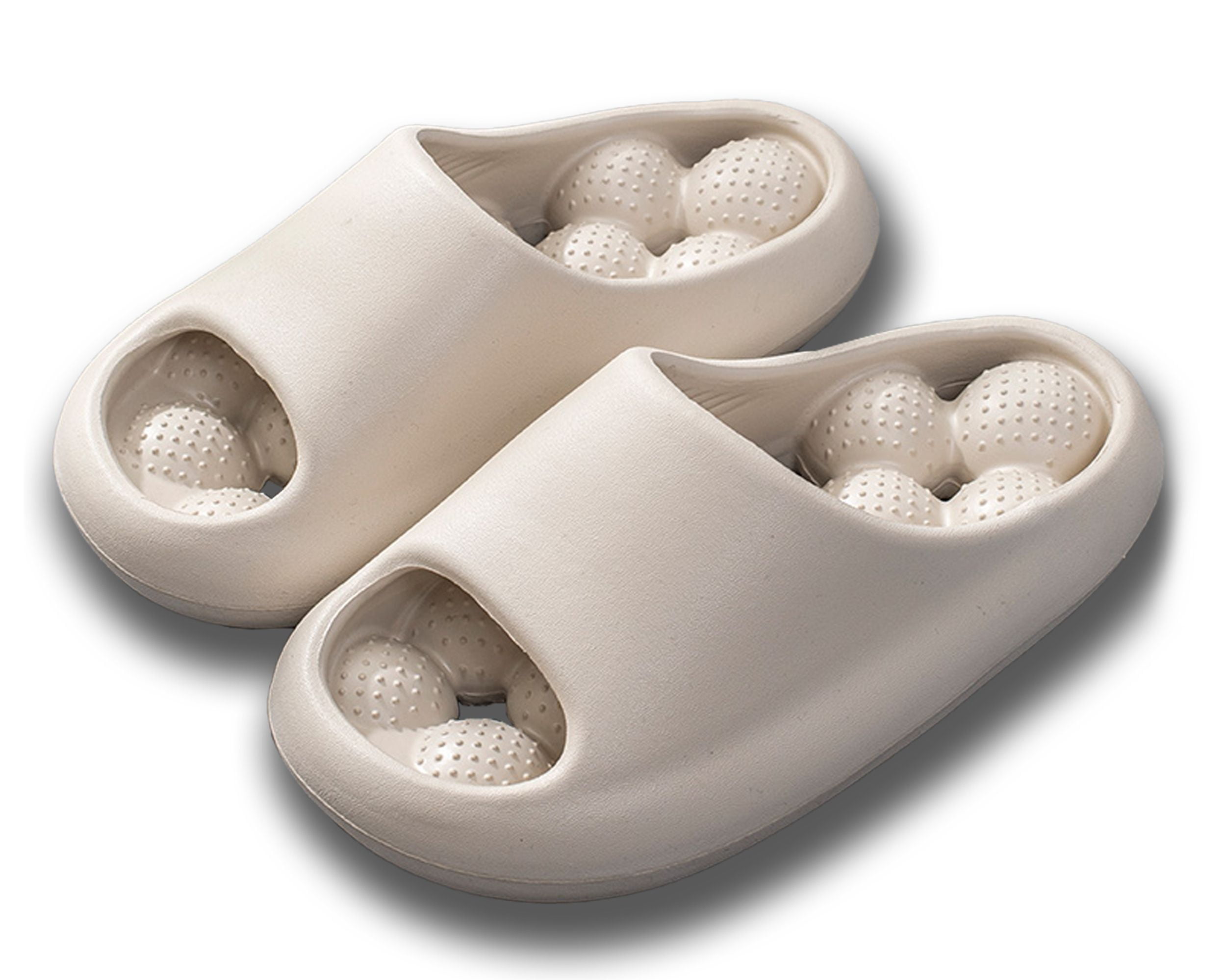 Ginsiom Bubble Massage Slides Slippers for Women Men Non Slip Quick ...