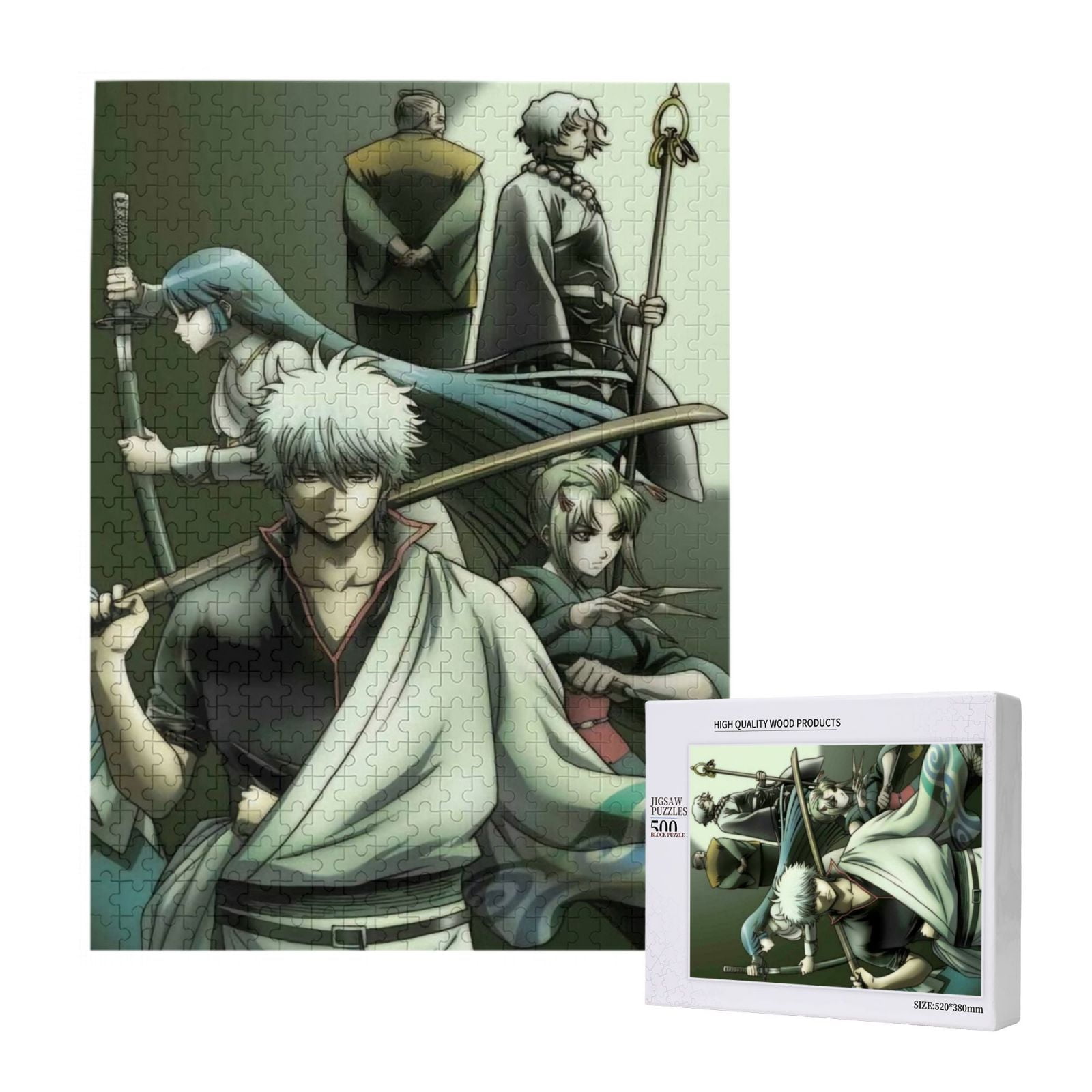Gintama Jigsaw Puzzle Interactive Brain Teaser Board Game for Adults ...
