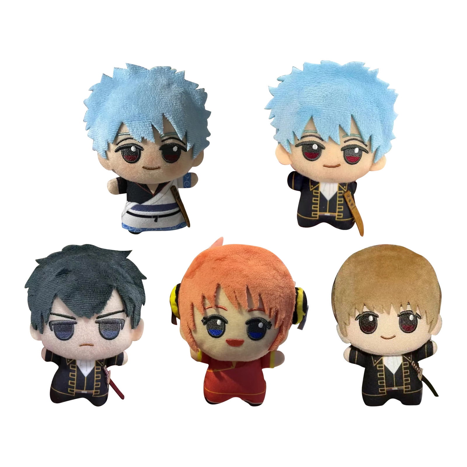 Gintama Merchandise Anime Plushies 3.9'', Cute Anime Plush Toys Cute ...