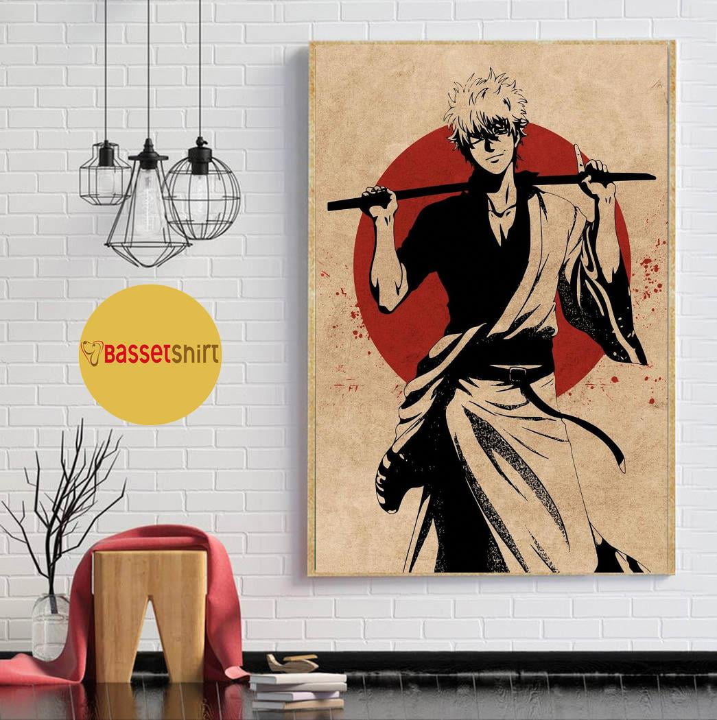 Gintama bloodmoon poster 11 x 17 Inch Poster - Walmart.com