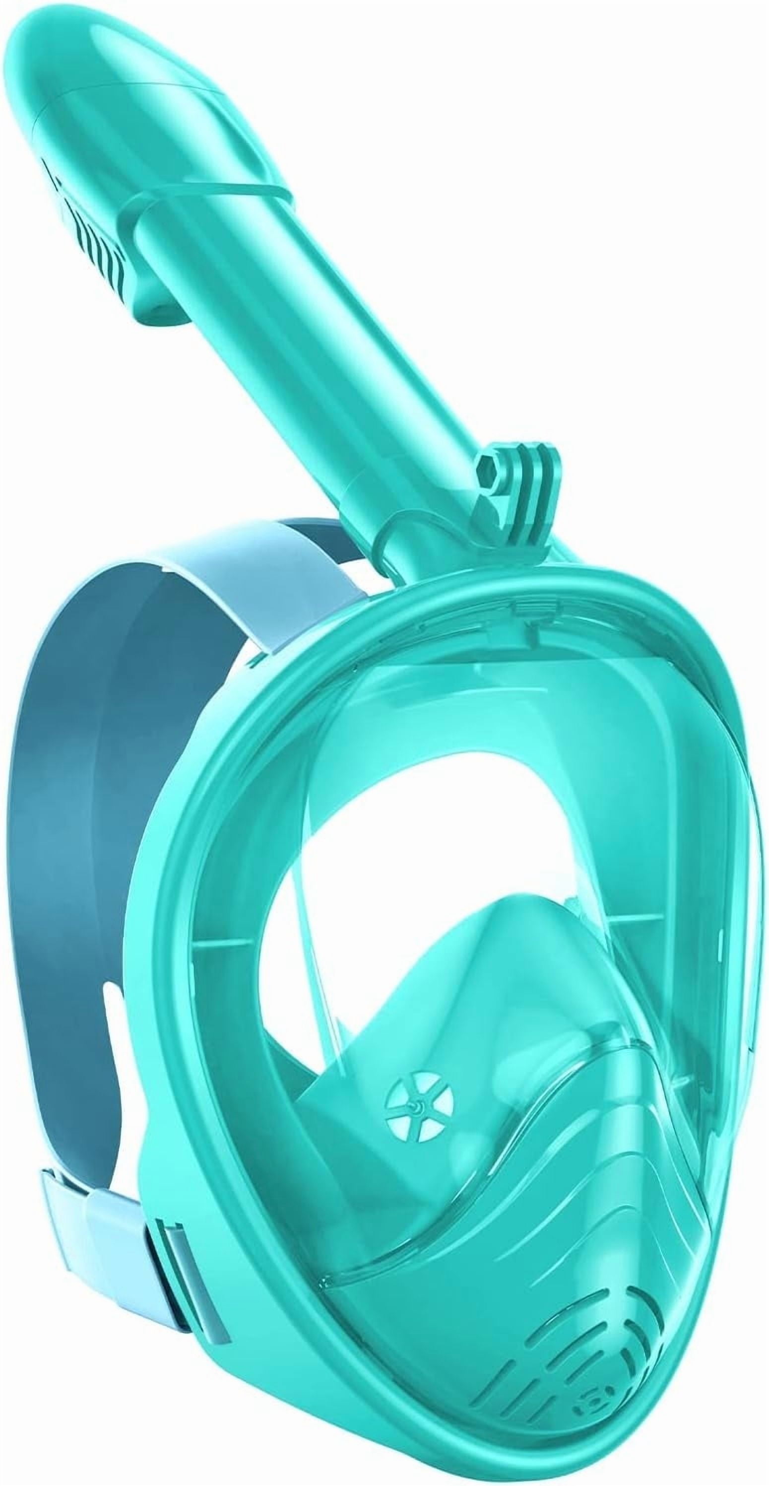Gintenco Kids Full Face Snorkel Mask with 180° Panoramic View Anti-Leak ...