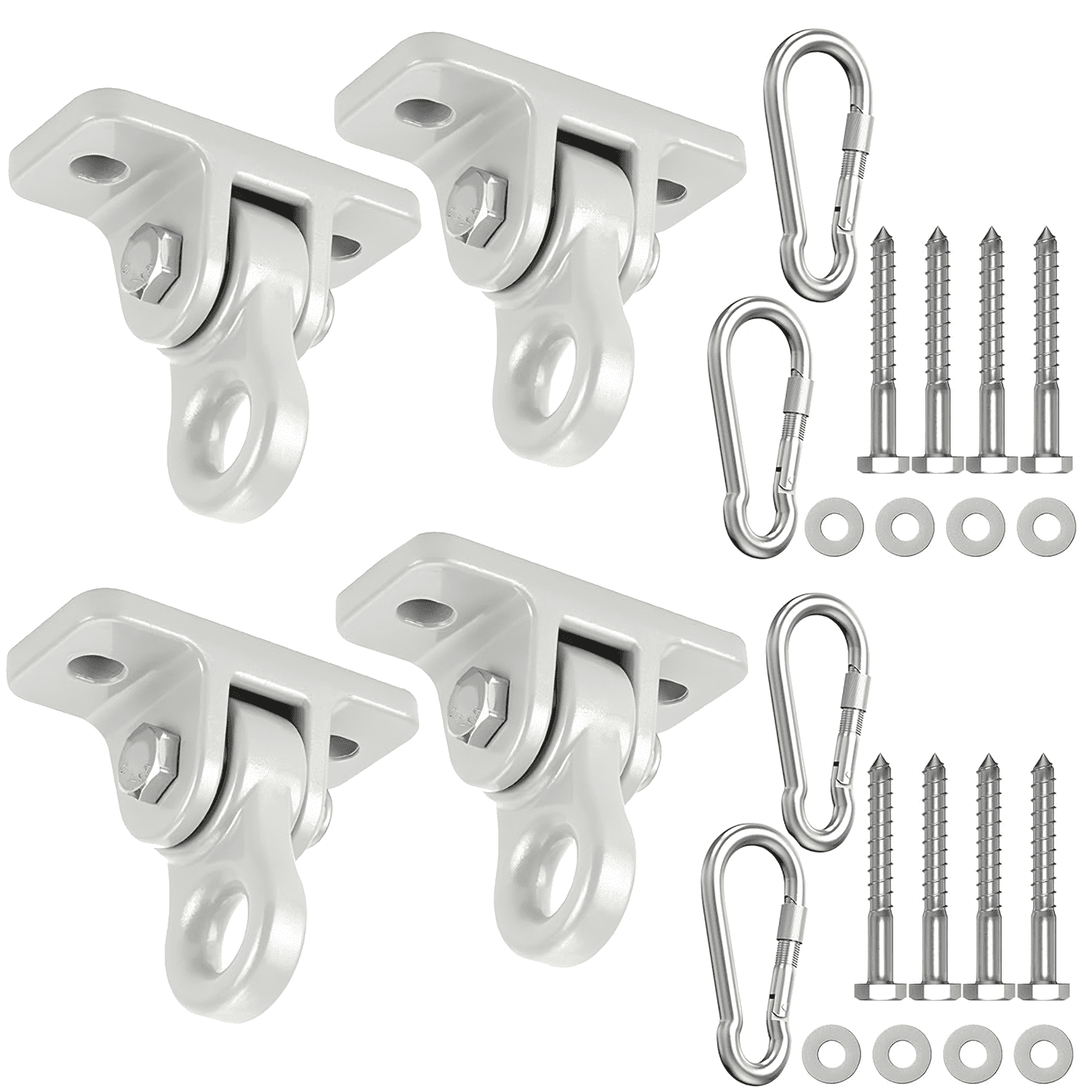 Gintenco Heavy Duty Swing Hooks 304 Stainless Steel 180°Swing for ...