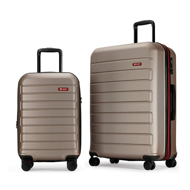 Free Shipping! Ginza Travel 2 Piece Hardside Expandable Luggage Sets ...