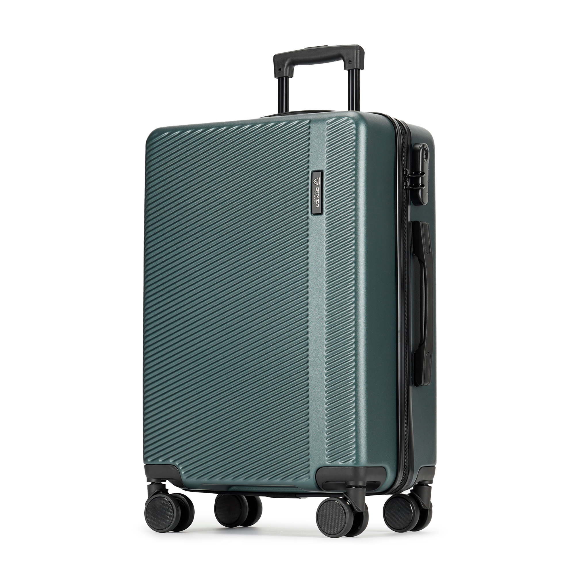 Ginza Travel 28" Hard Shell Checked Large Lugggage,Lightweight Travel ...