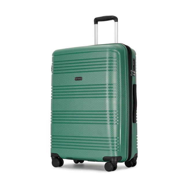 Ginza Travel 29 inch Hardside Checked Luggage, Expandable PP Shell ...