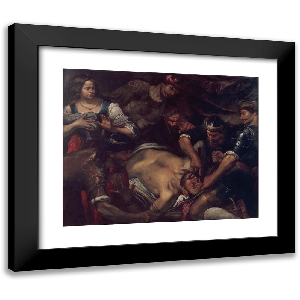 Gioacchino Assereto 18x15 Black Modern Framed Museum Art Print Titled ...