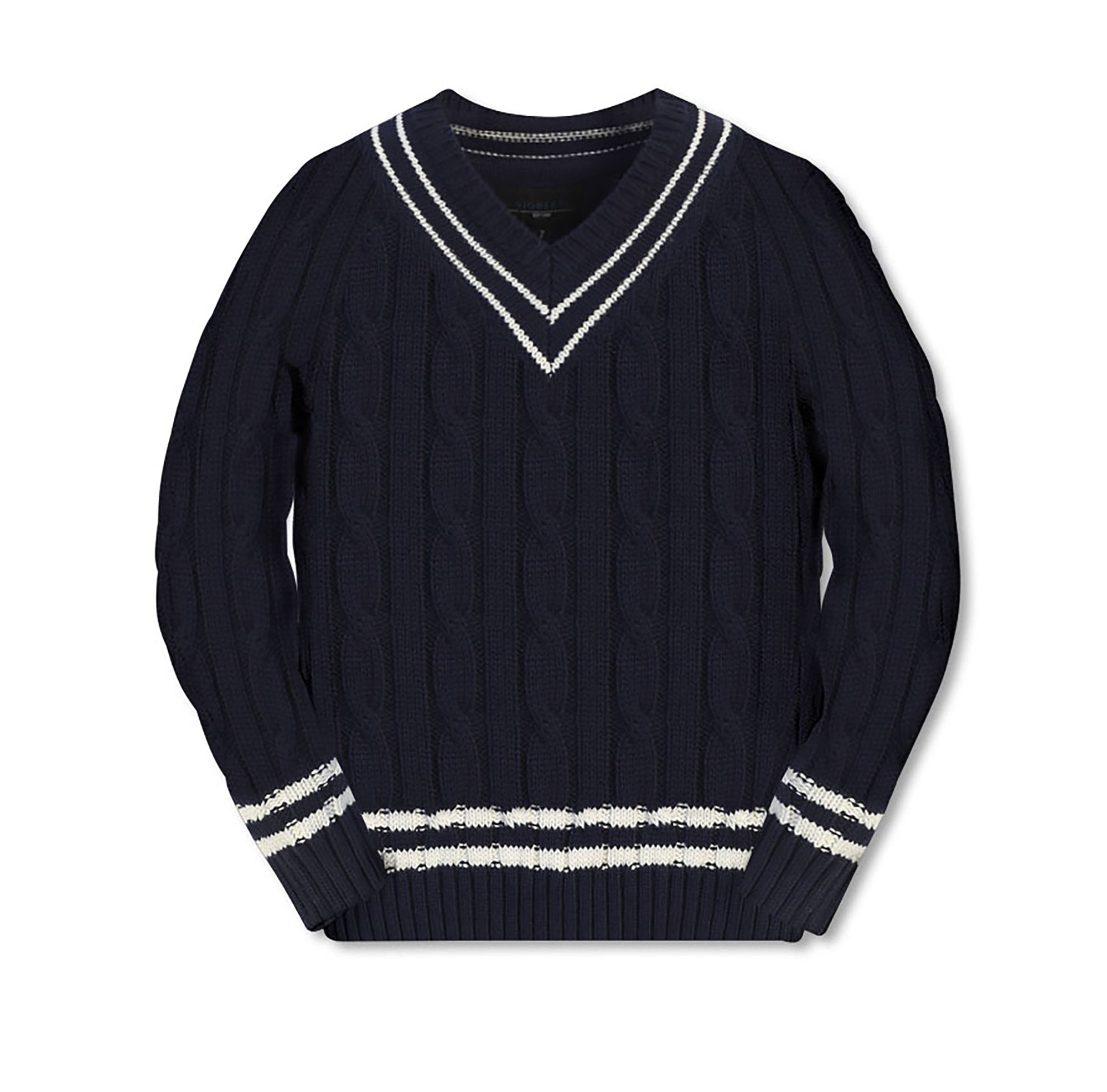 Gioberti Kids and Boys 100% Cotton V-Neck Cable Knit Sweater - Walmart.com