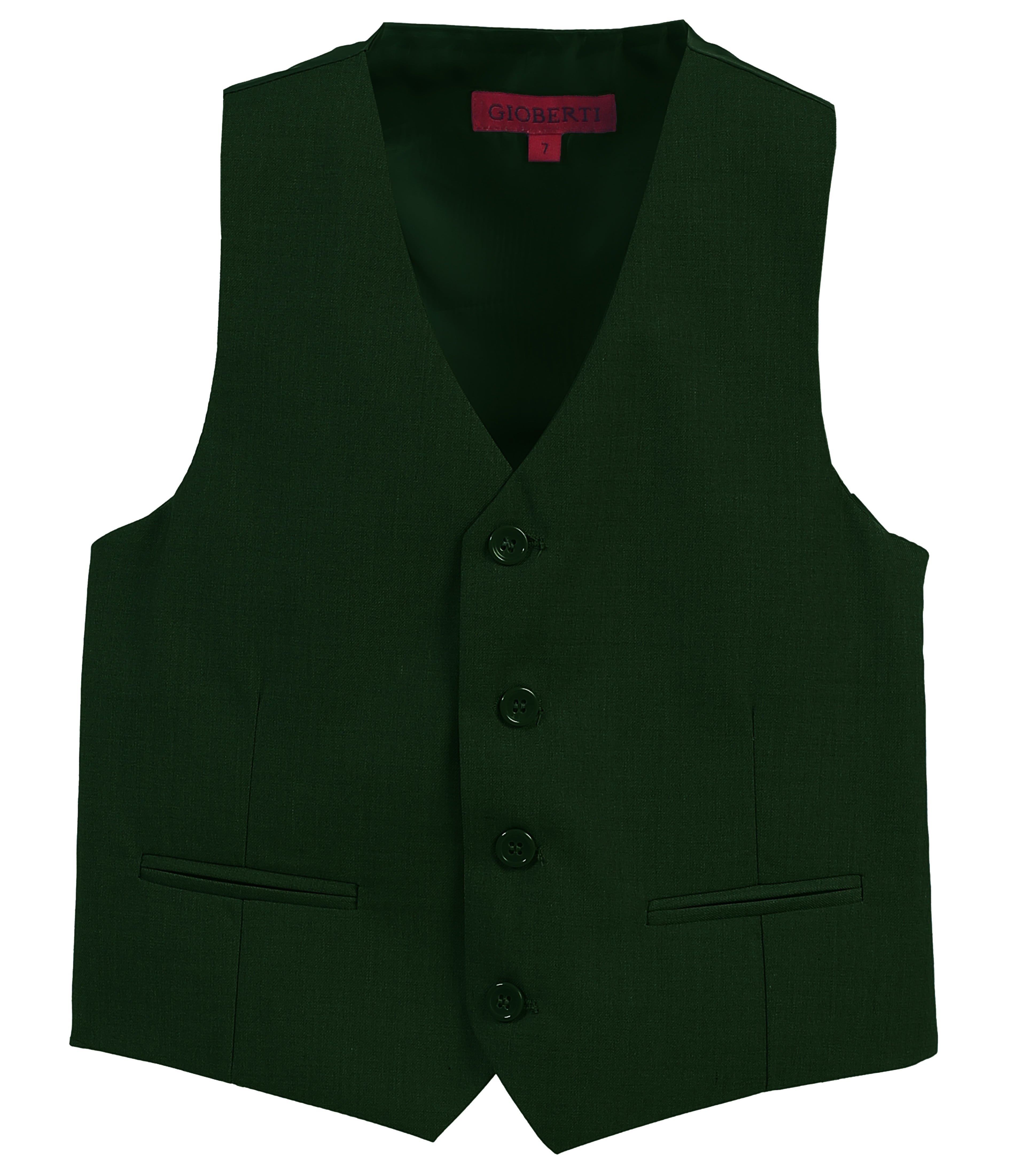 Gioberti Kids and Boys 4 Button Formal Suit Vest - Walmart.com