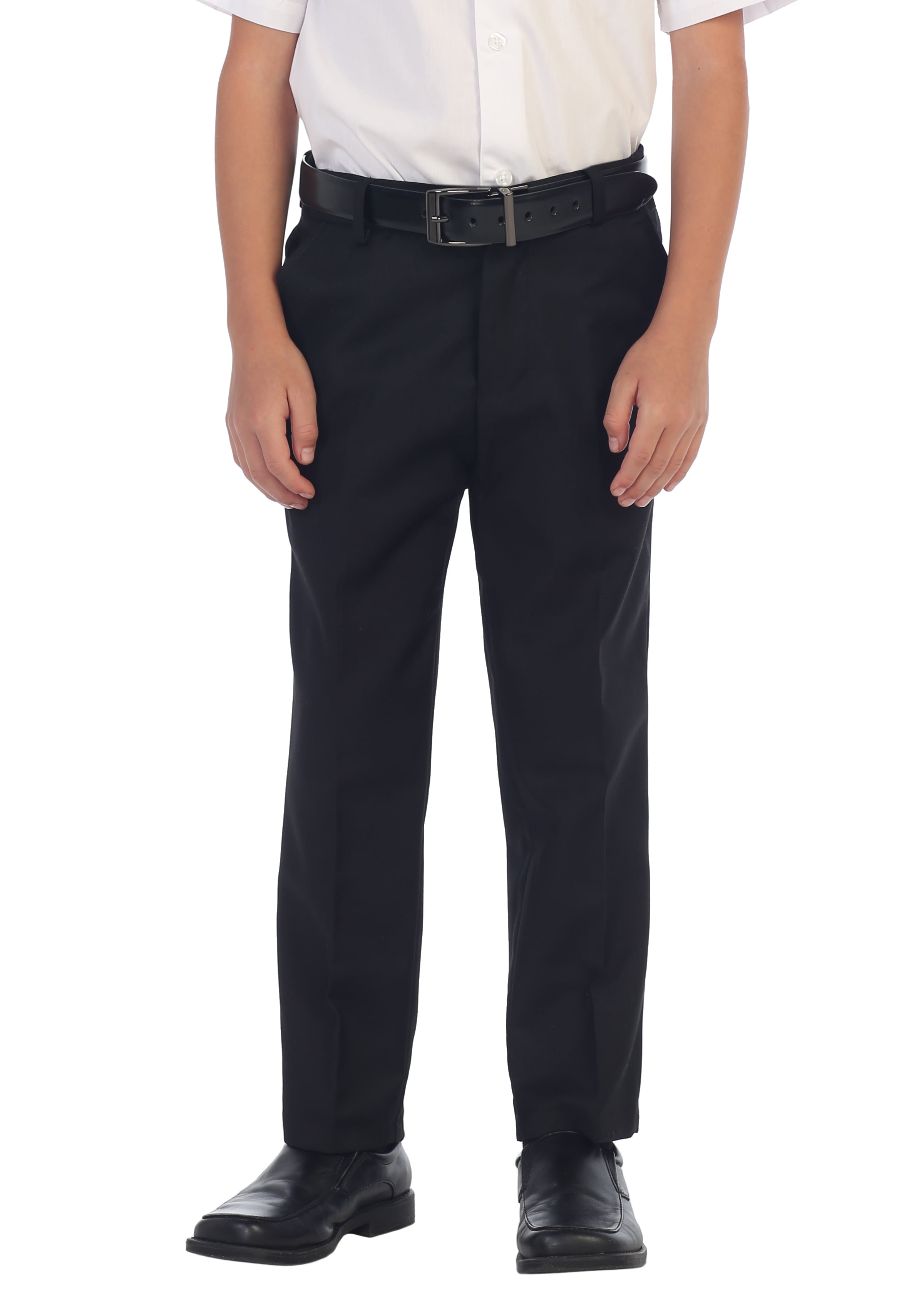 Gioberti Kids and Boys Flat Front Dress Pants - Walmart.com