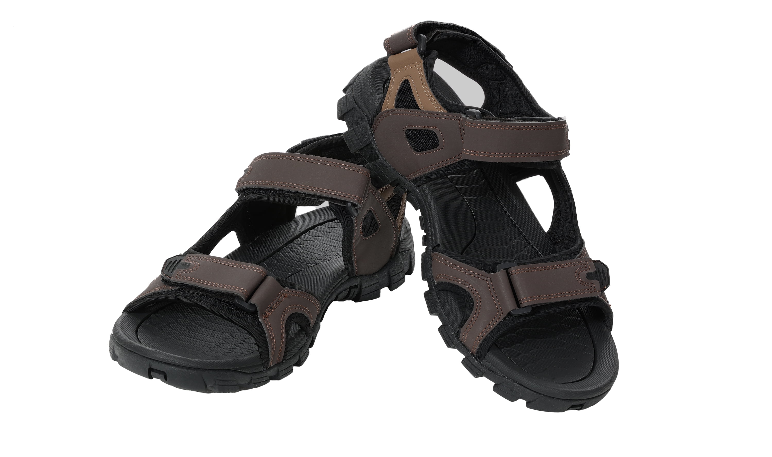 Gioberti Men Open Toe Sandals with Adjustable Straps and Arch Support ...