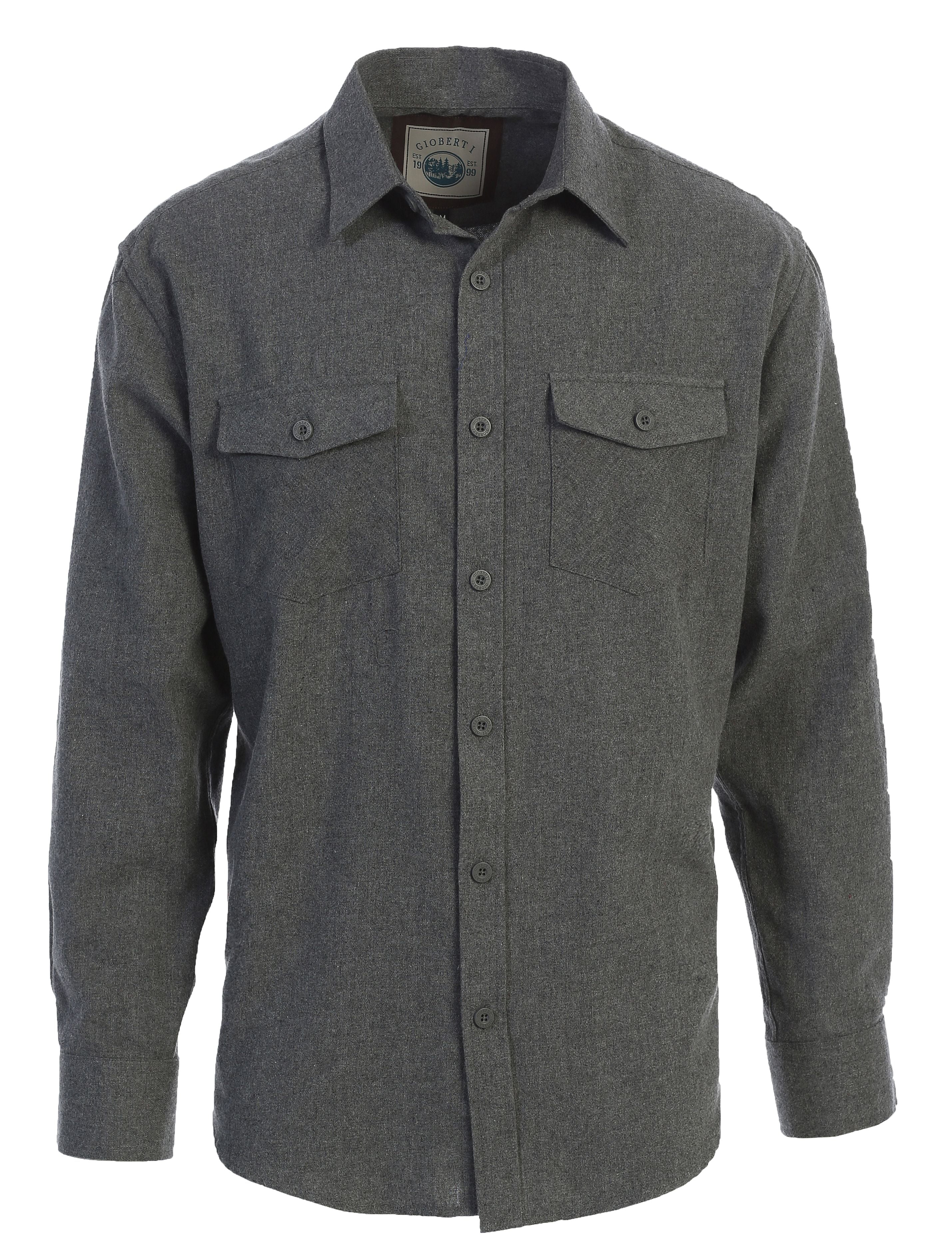 Gioberti Men's Plaid Checkered Brushed Flannel Shirt - Walmart.com Gioberti Men's Plaid Checkered Brushed Flannel Shirt - Walmart.com