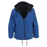 Gioberti Men's Reversible Rain Jacket with Polar Fleece Lining ...