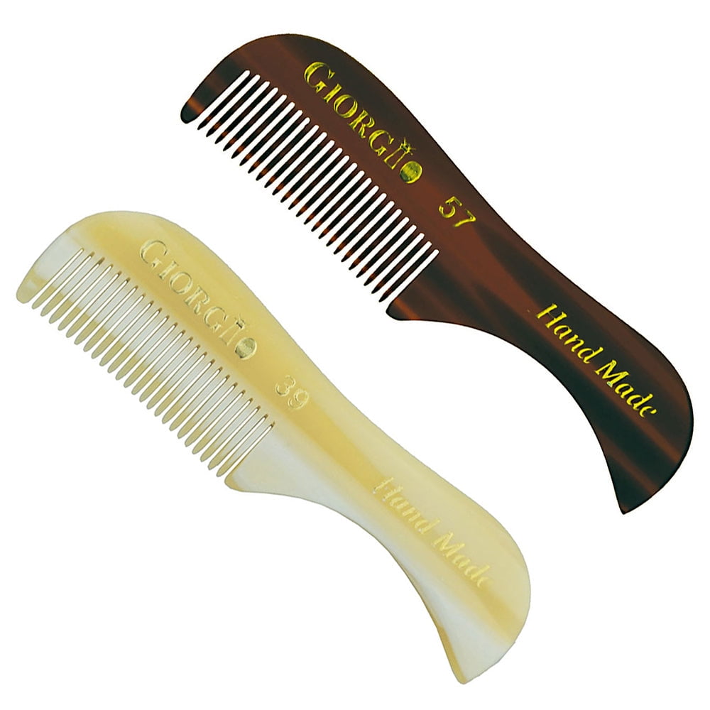 Giorgio 2.75" Small Men's Pocket Comb for Mustache and Beard - Walmart.com