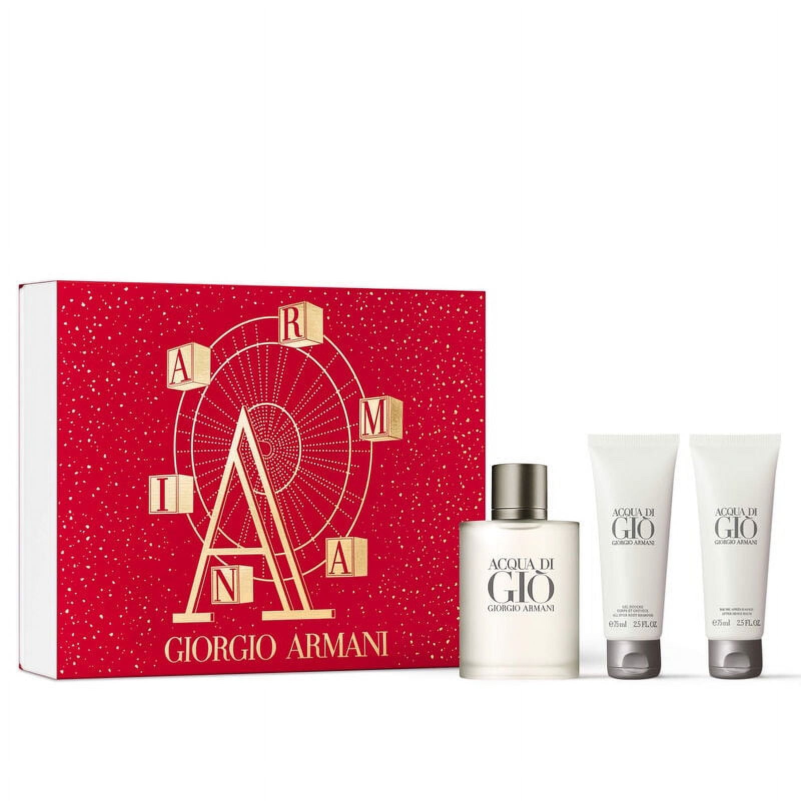 Giorgio Armani Acqua Di Gio Unisex Perfume Gift Set - 3 Pieces ...