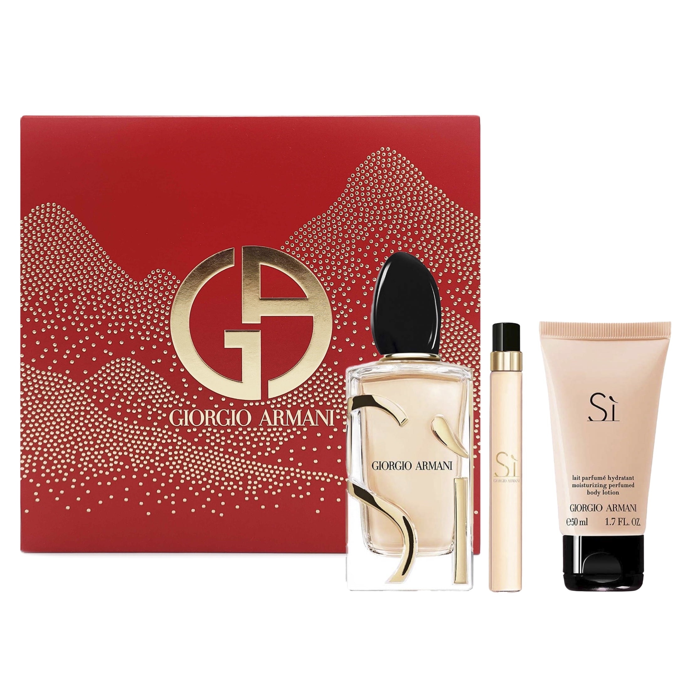 Giorgio Armani Si Gift Set for Women 3pc - Walmart.com
