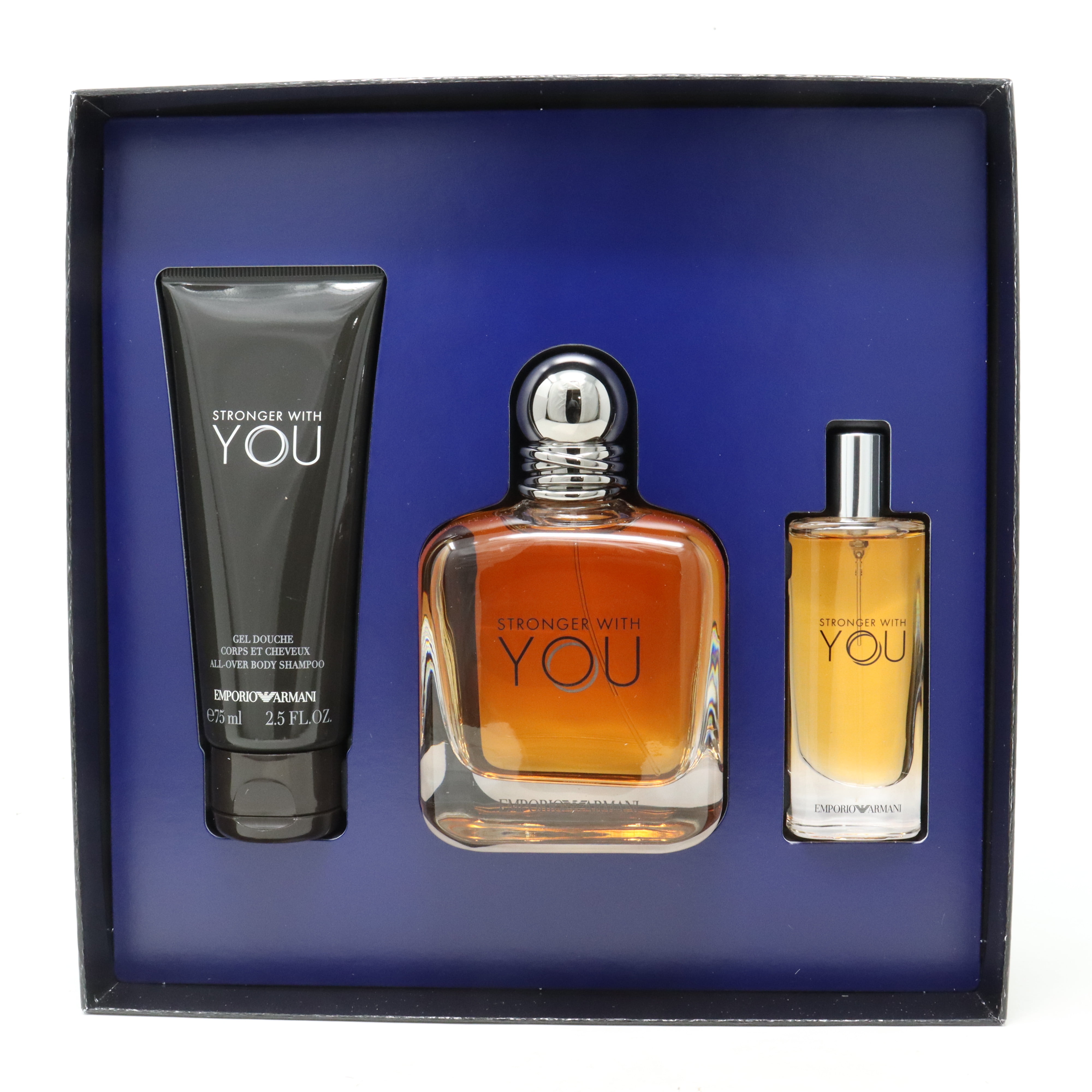Giorgio Armani Strong With You Eau De Toilette 3 Pc Guinea Ubuy