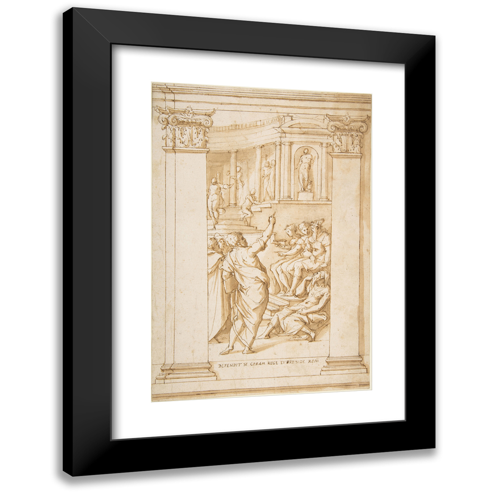Giorgio Vasari 11x14 Black Modern Framed Museum Art Print Titled ...
