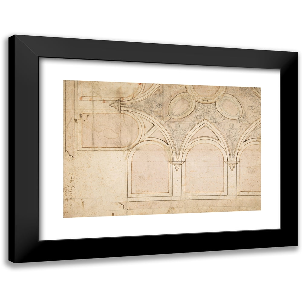 Giorgio Vasari 18x14 Black Modern Framed Museum Art Print Titled ...