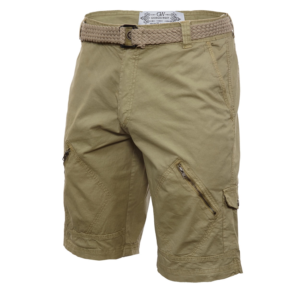 Giorgio West Cargo Short Side Pocket Zip Mens Style : Dp7311ms ...