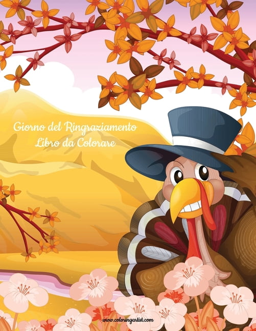 Giorno del Ringraziamento Giorno del Ringraziamento Libro da Colorare 1 ...