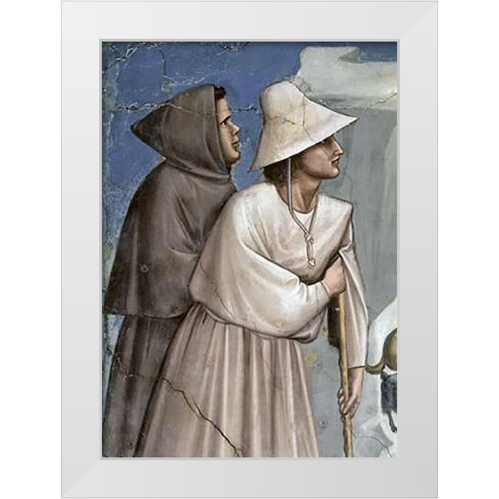 Giotto 11x14 White Modern Wood Framed Museum Art Print Titled - Josephs ...