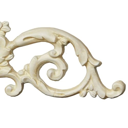 Giovana Ivory Acanthus Leaves And Roses Wall Topper - Picture ...