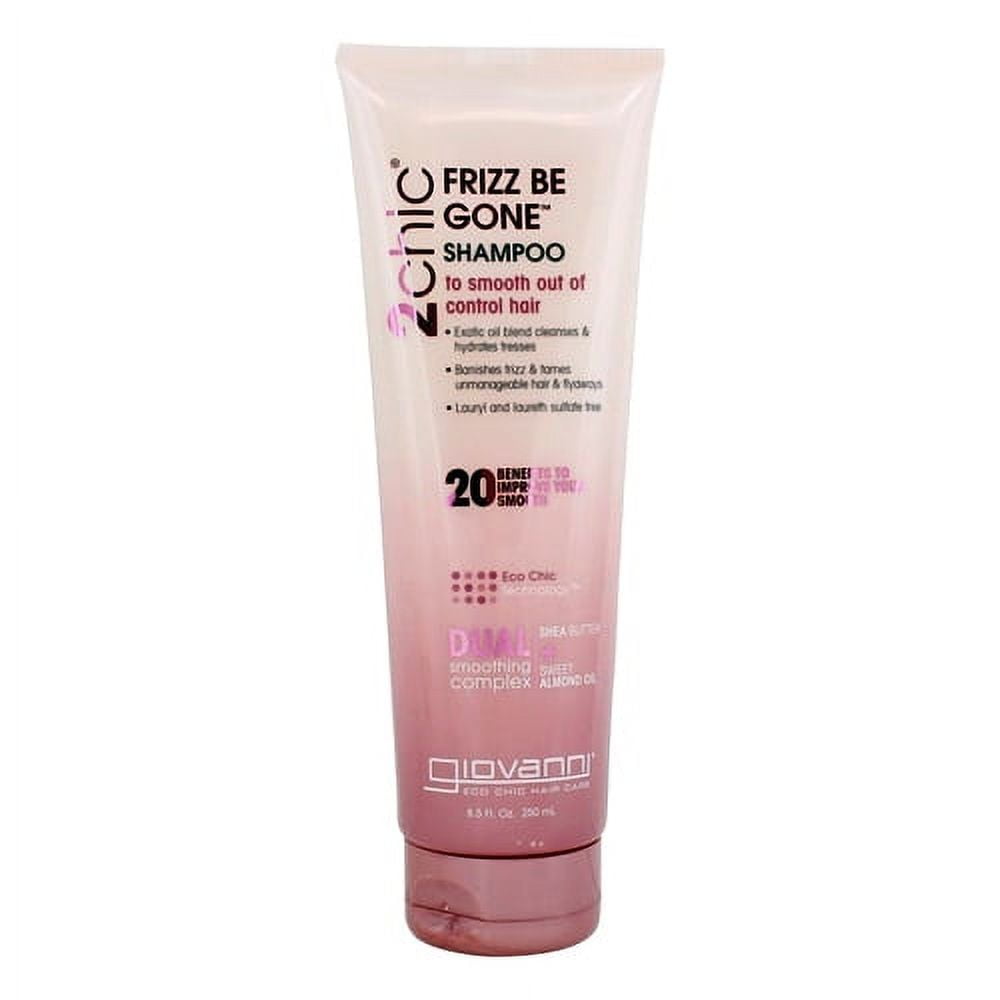 Giovanni 2chic Frizz Be Gone Hair Shampoo, Shea Butter and Sweet Almond ...