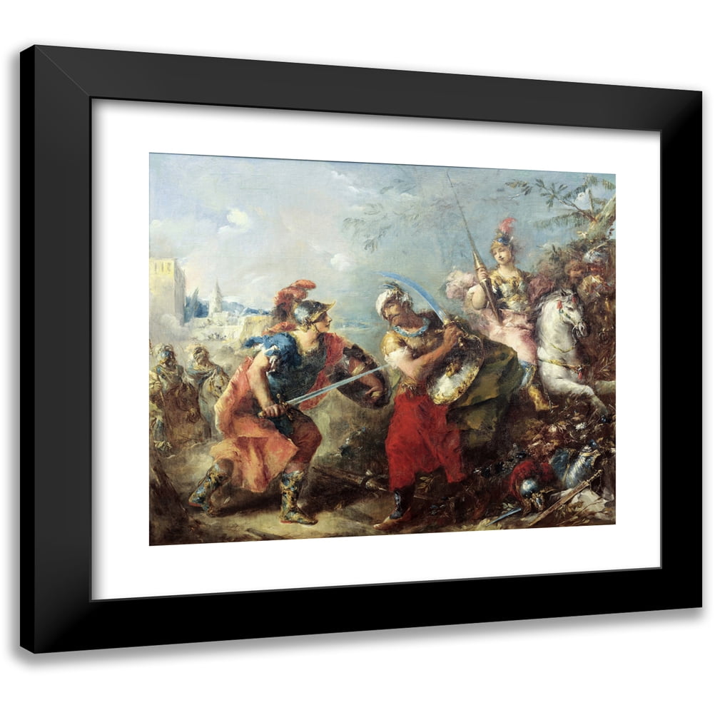 Giovanni Antonio Guardi 17x15 Black Modern Framed Museum Art Print ...