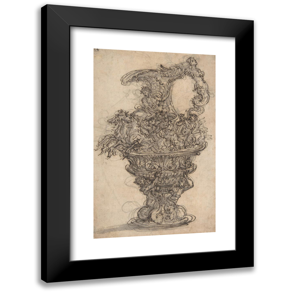 Giovanni Battista Foggini 13x18 Black Modern Framed Museum Art Print ...