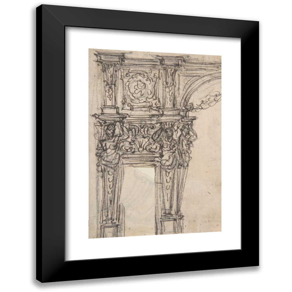 Giovanni Battista Foggini 14x18 Black Modern Framed Museum Art Print ...