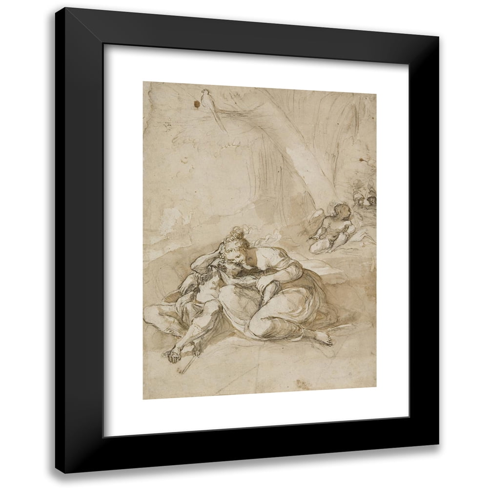 Giovanni Battista Merano 11x14 Black Modern Framed Museum Art Print ...