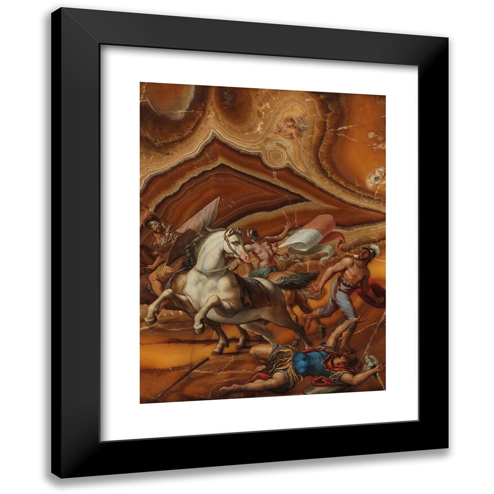 Giovanni Battista Pozzo 12x14 Black Modern Framed Museum Art Print ...
