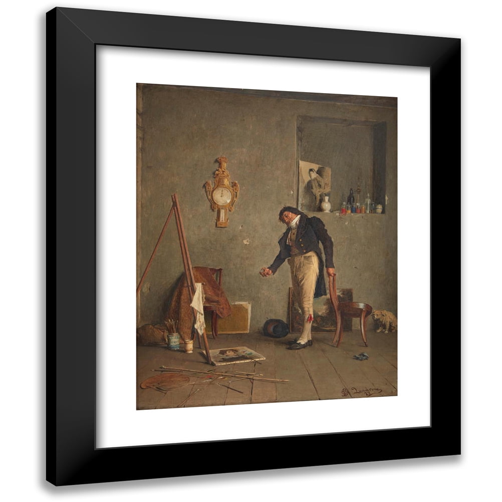 Giovanni Battista Quadrone 15x18 Black Modern Framed Museum Art Print ...