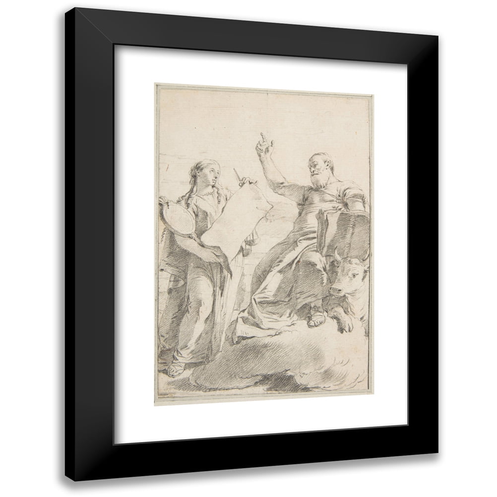 Giovanni Battista Tiepolo 11x14 Black Modern Framed Museum Art Print ...