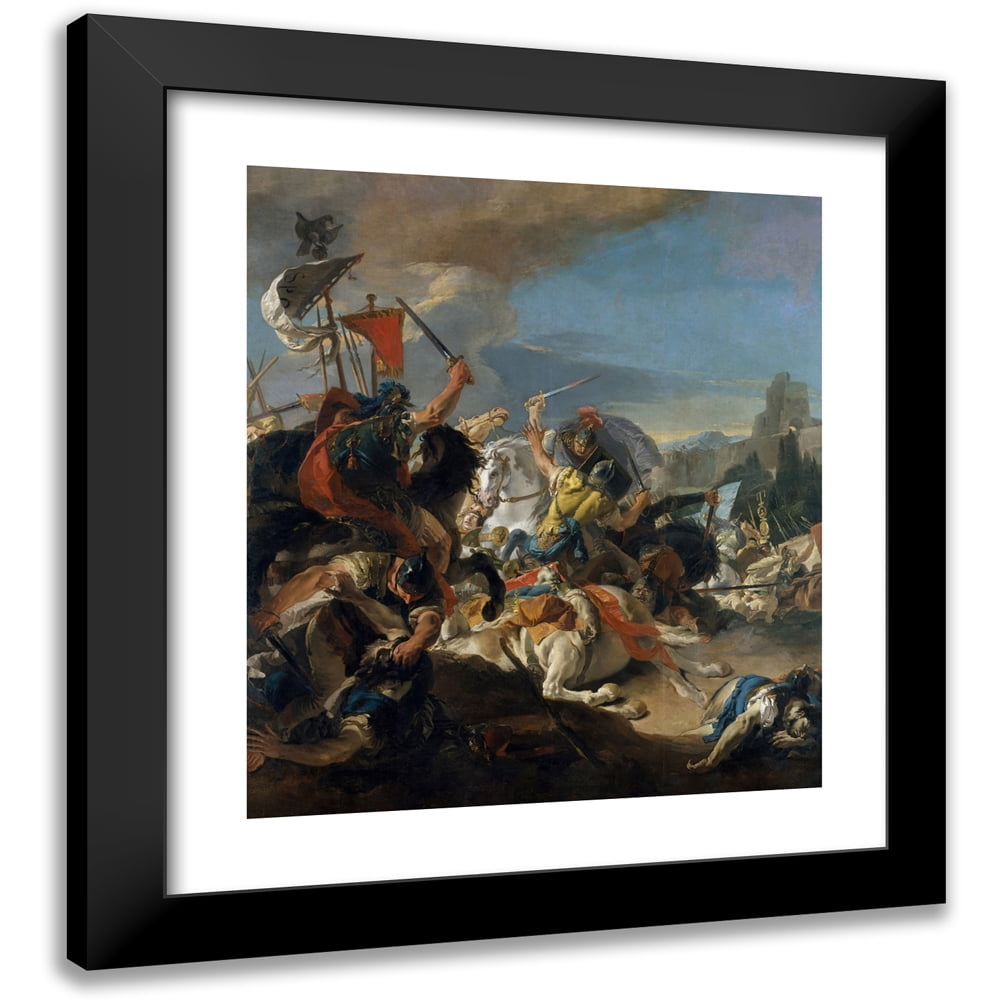 Giovanni Battista Tiepolo 12x14 Black Modern Framed Museum Art Print ...