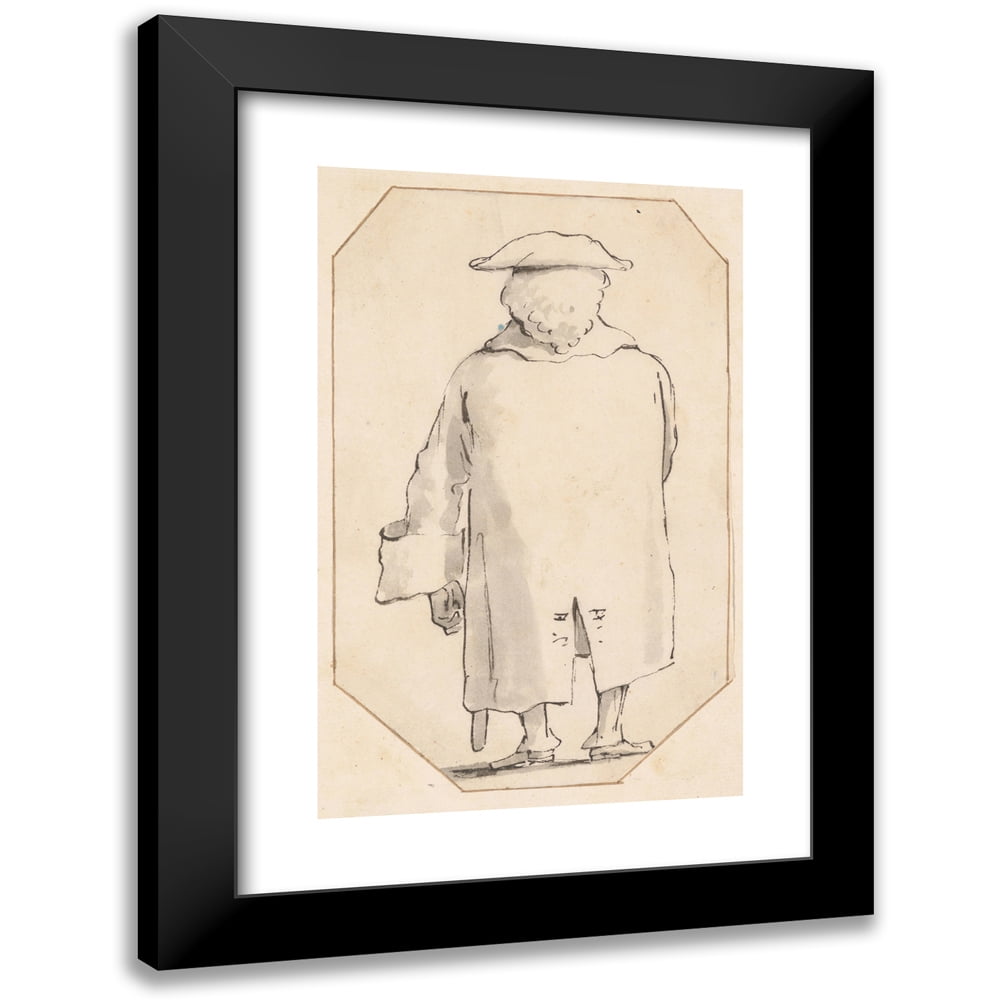 Giovanni Battista Tiepolo 17x24 Black Modern Framed Museum Art Print ...