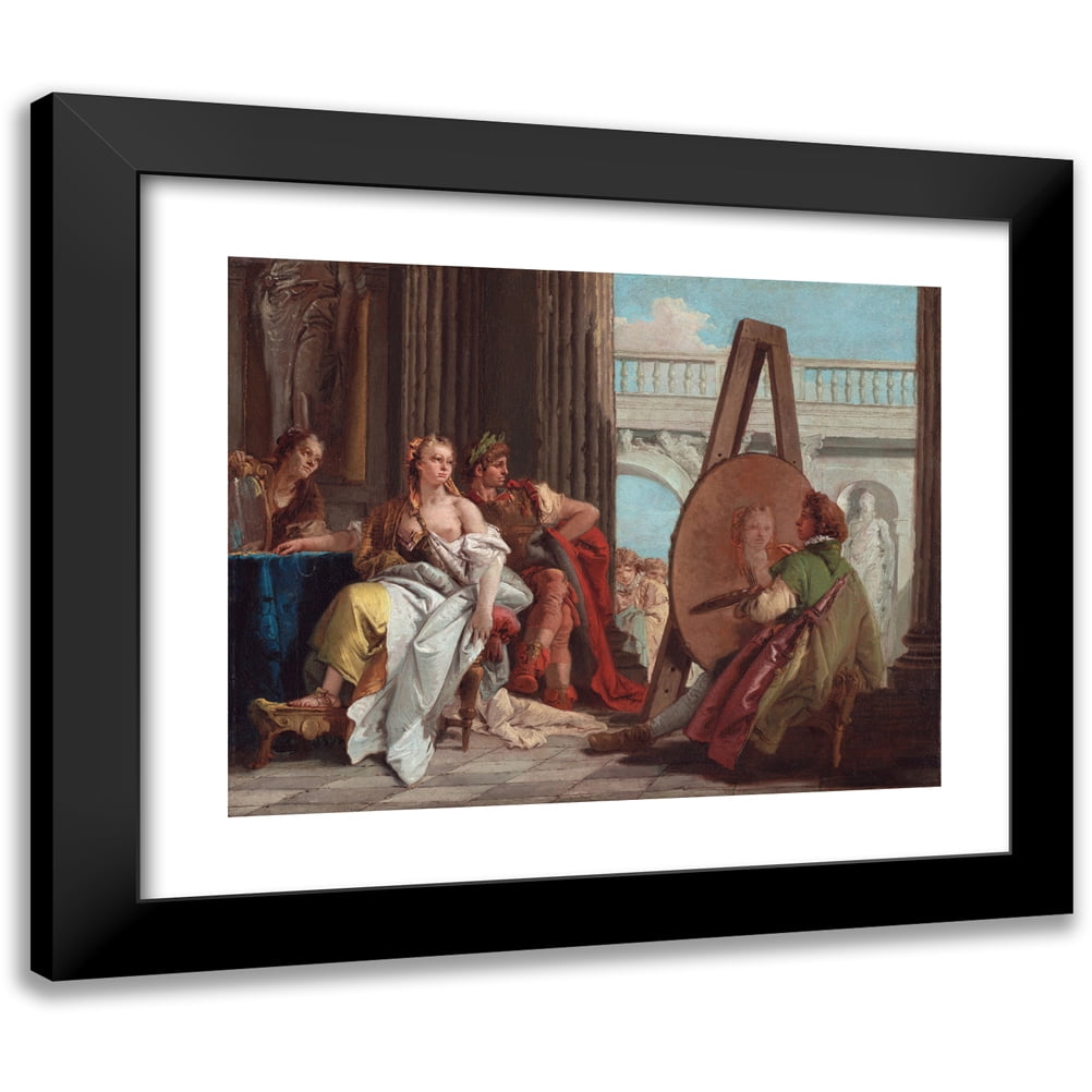 Giovanni Battista Tiepolo 18x15 Black Modern Framed Museum Art Print ...